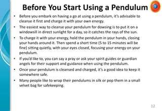 Pendulum dowsing | PPSX