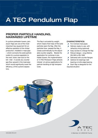 A TEC Pendulum Flap | PDF