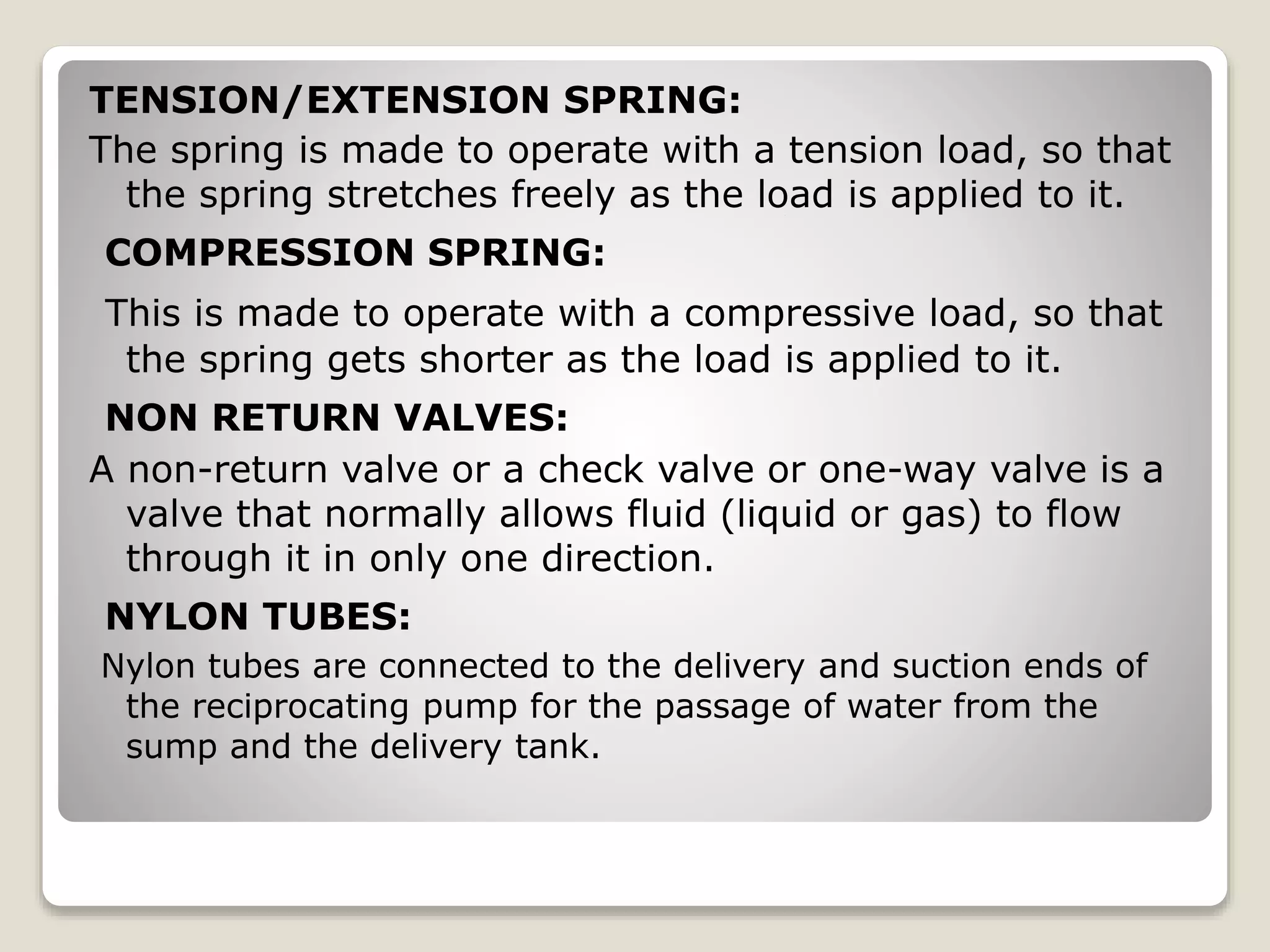 Pendulum operated water pump | PPTX