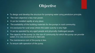 PENDULUM PUMP Mini Project.pptx