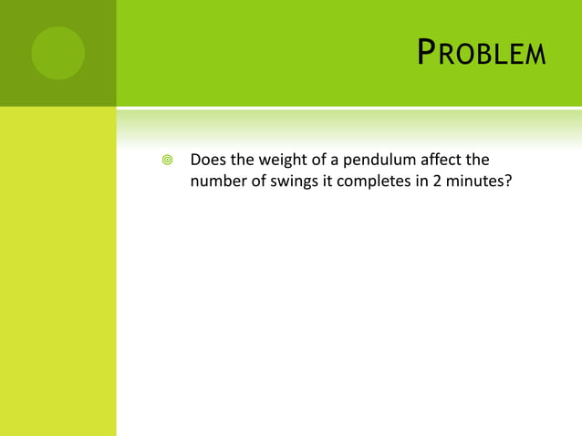 Pendulum swing | PPT
