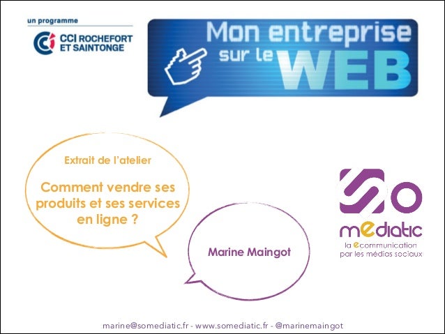 Comment vendre ses produits et ses services en ligne Comment vendre ses produits et ses services en ligne