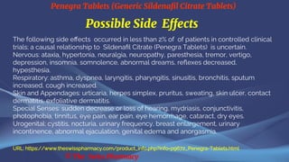 Penegra Tablets (Generic Sildenafil Citrate Tablets) | PDF