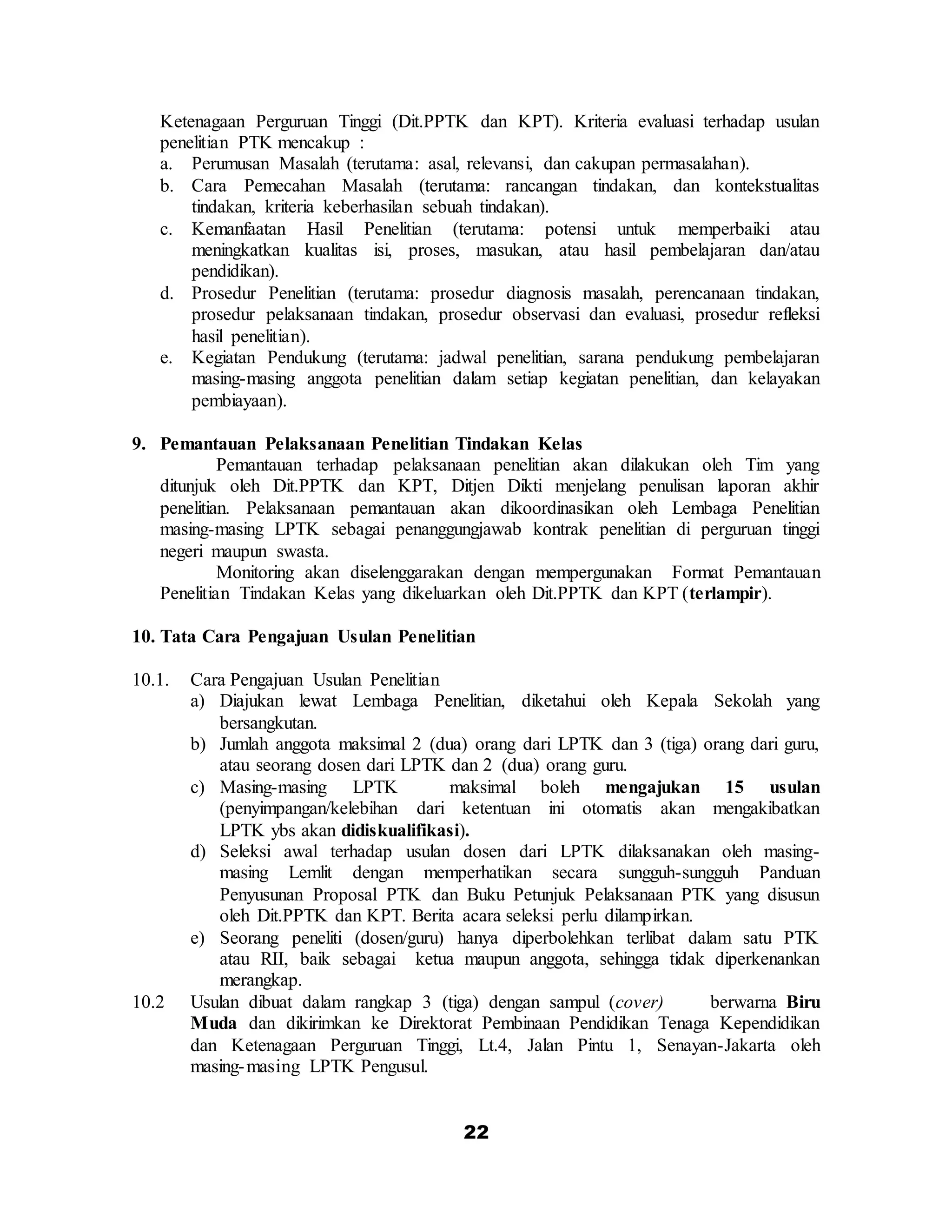Penelitian tindakan-kelas-ptk-contoh-karya-tulis-ilmiah-kti | PDF
