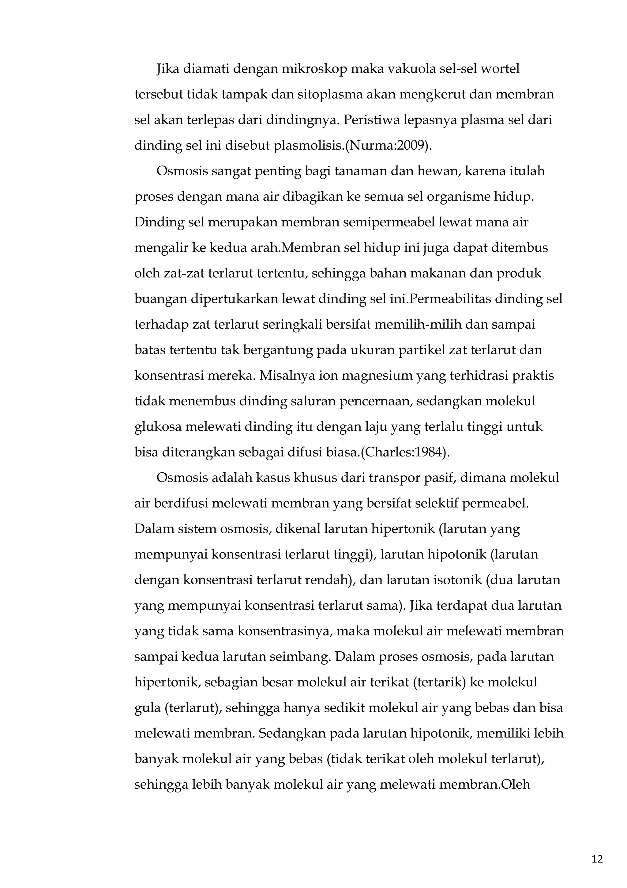 Penelitian difusi dan osmosis | DOCX