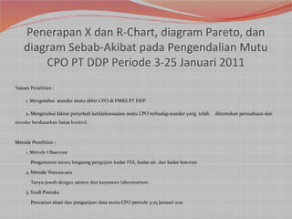 Penelitian di pt ddp | PPT
