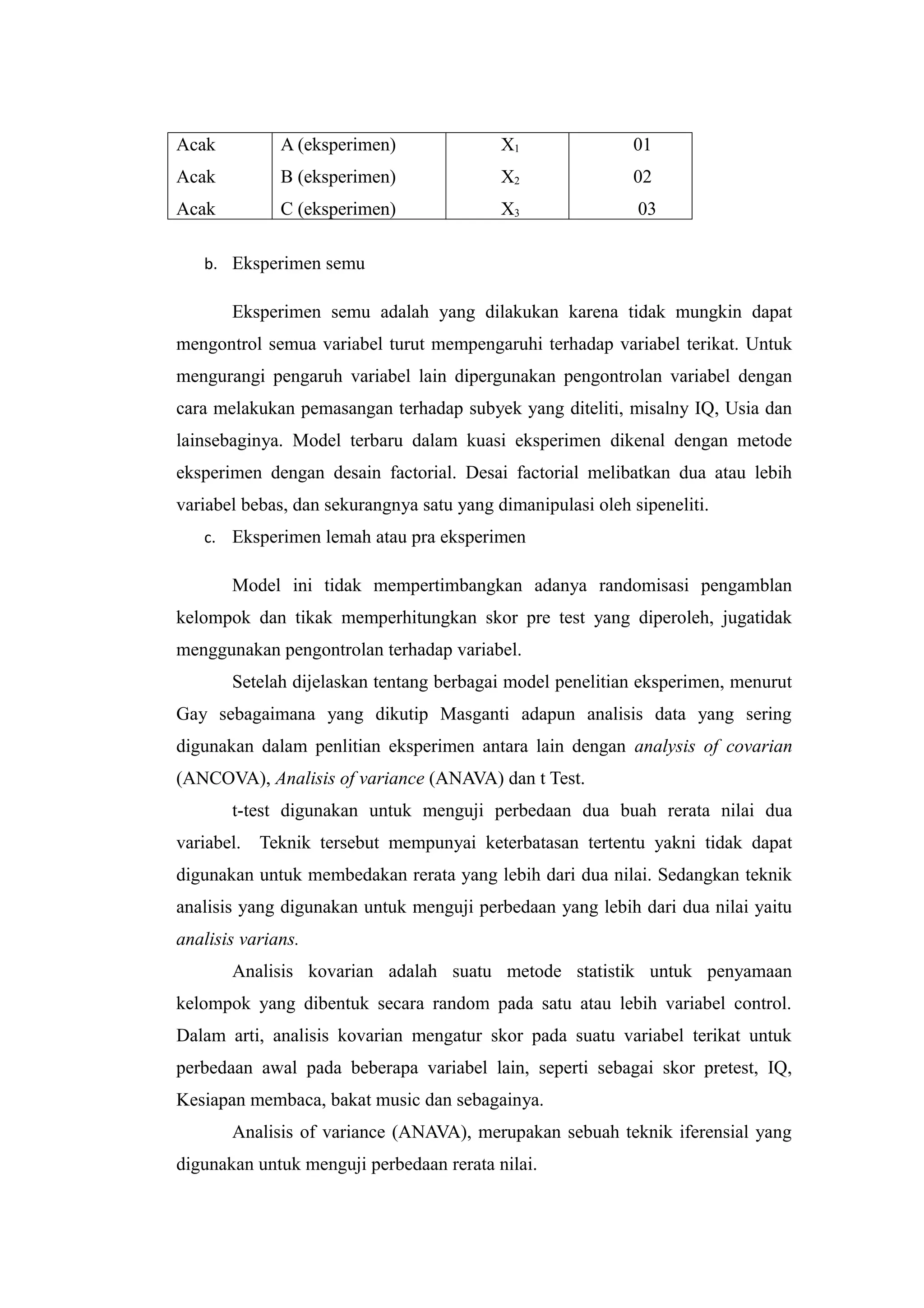 Penelitian eksperimen | PDF