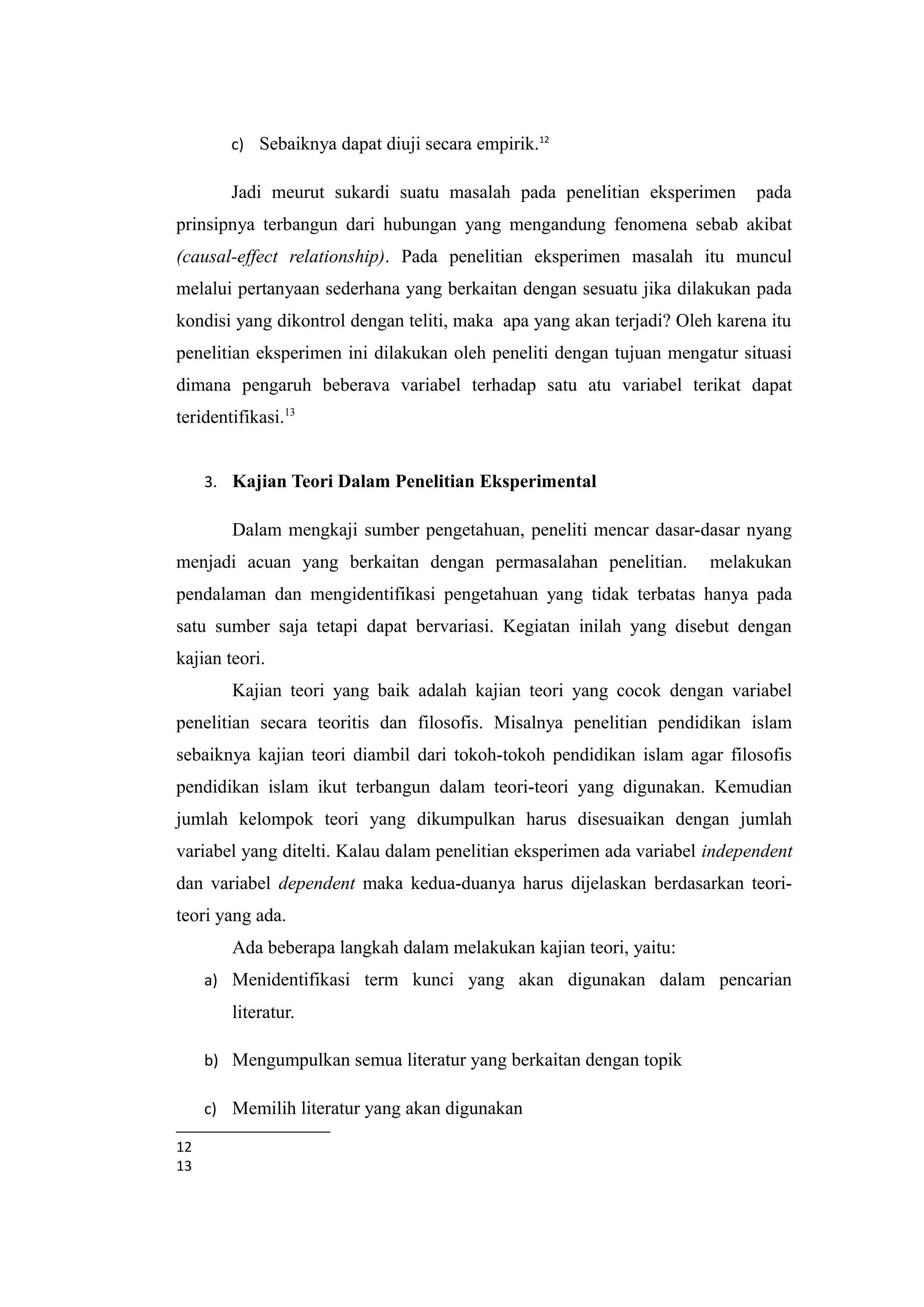 Penelitian eksperimen | RTF