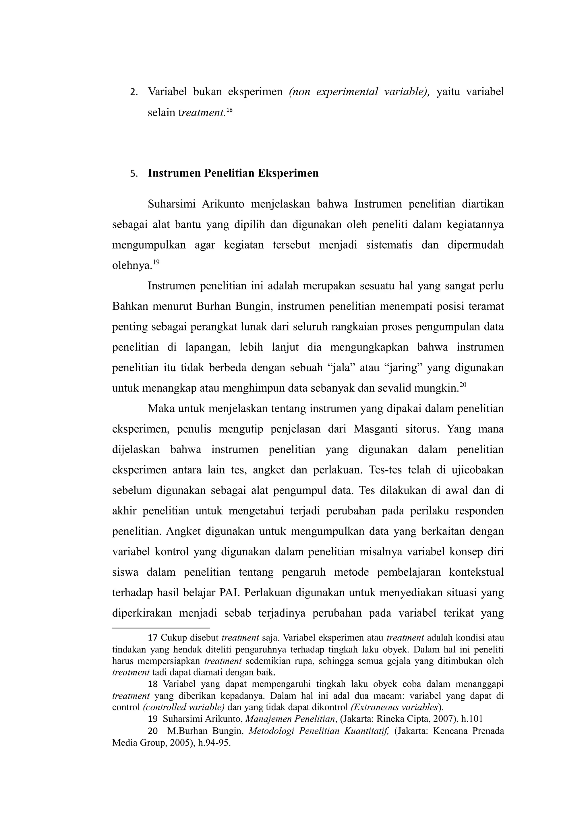Penelitian eksperimen | RTF