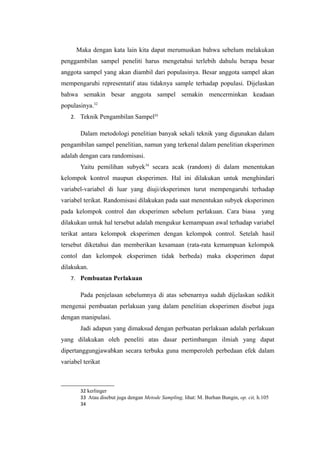 Penelitian eksperimen | RTF