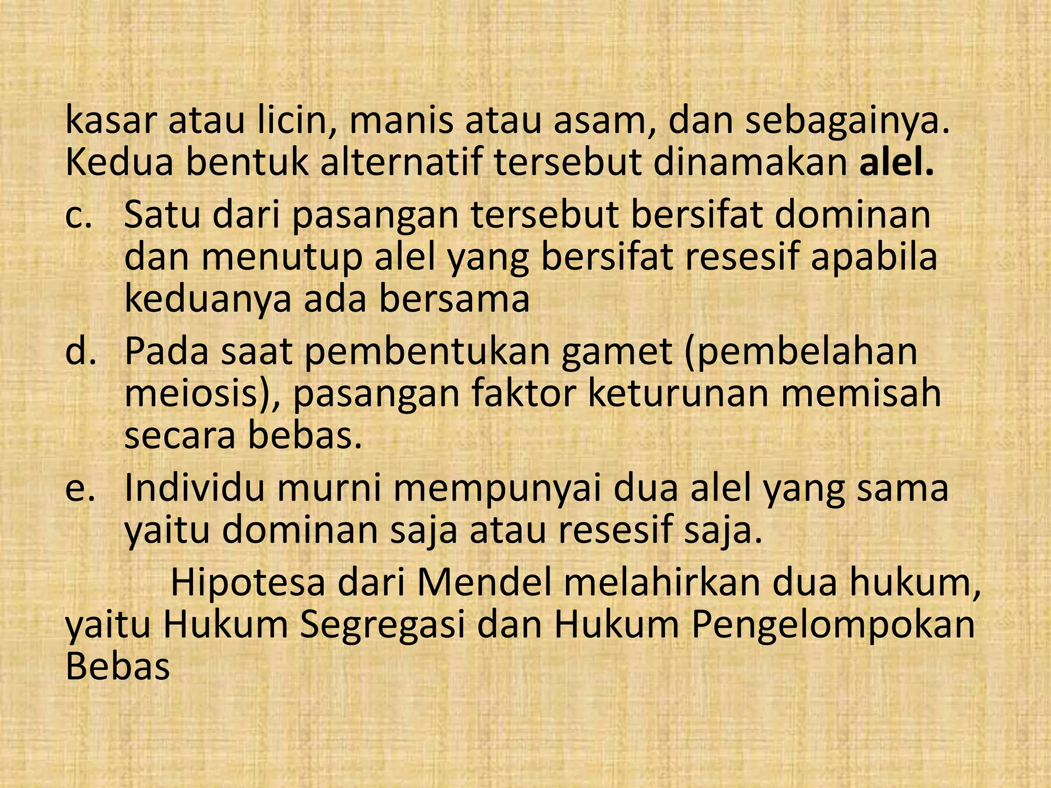 Penelitian gregory mendel | PPT