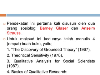 Penelitian Kualitatif Berbasis Grounded theory 9...pptx