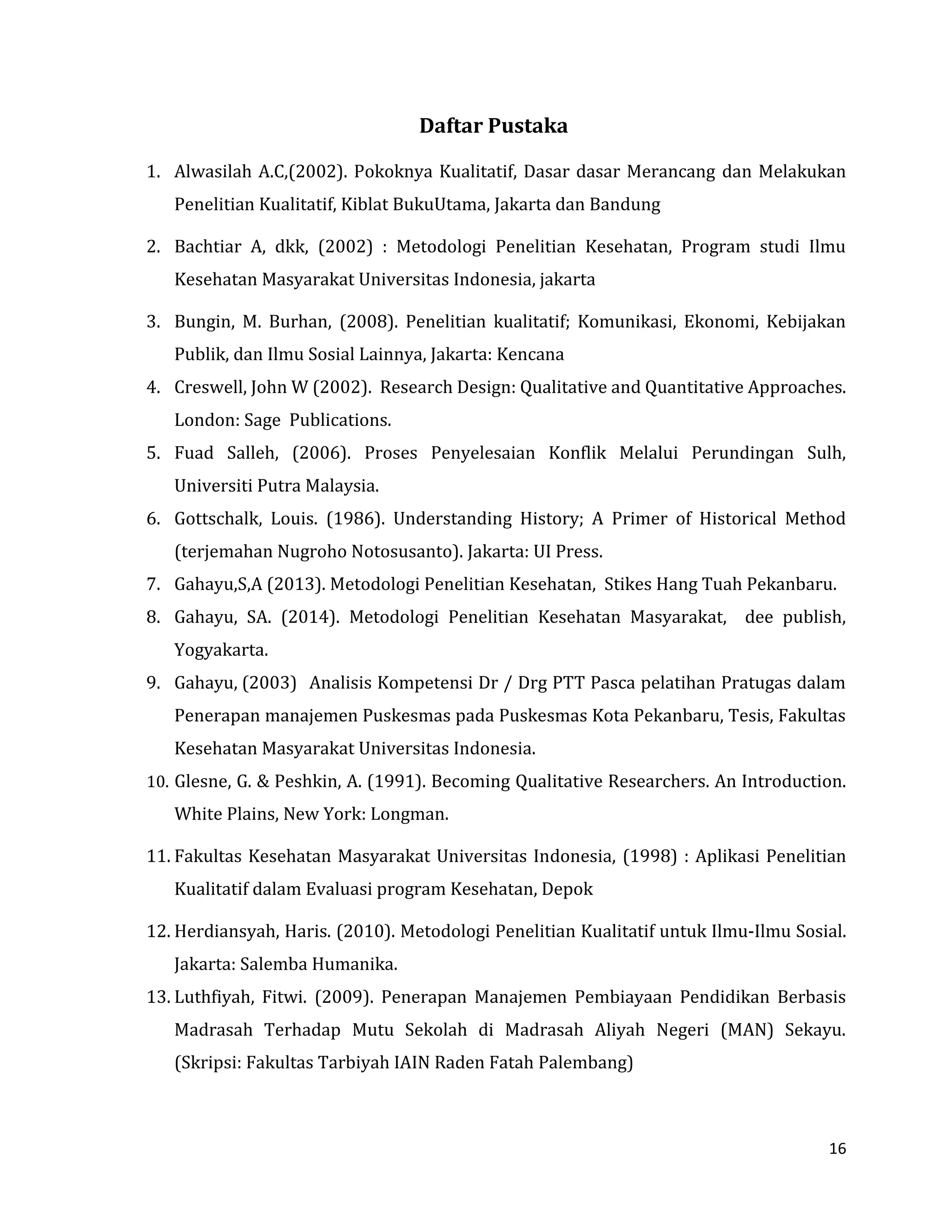 Penelitian kualitatif bidang kesehatan masyarakat | PDF