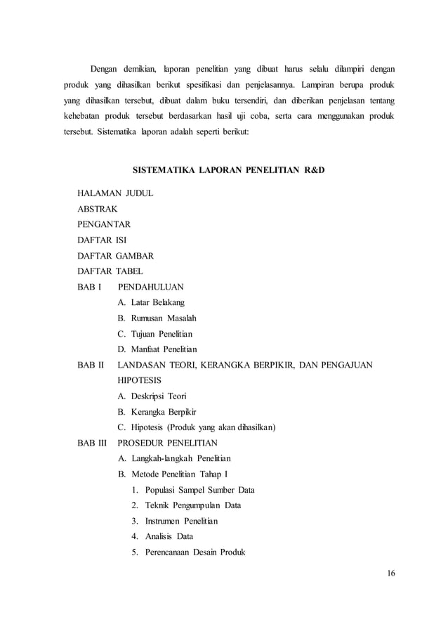 Penelitian pengembangan model plomp | DOCX