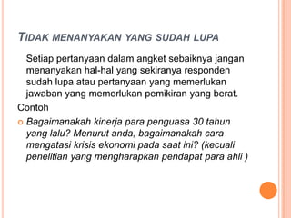 metode pengambilan data penelitian kuantitatif | PPTX