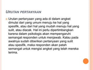 metode pengambilan data penelitian kuantitatif | PPTX