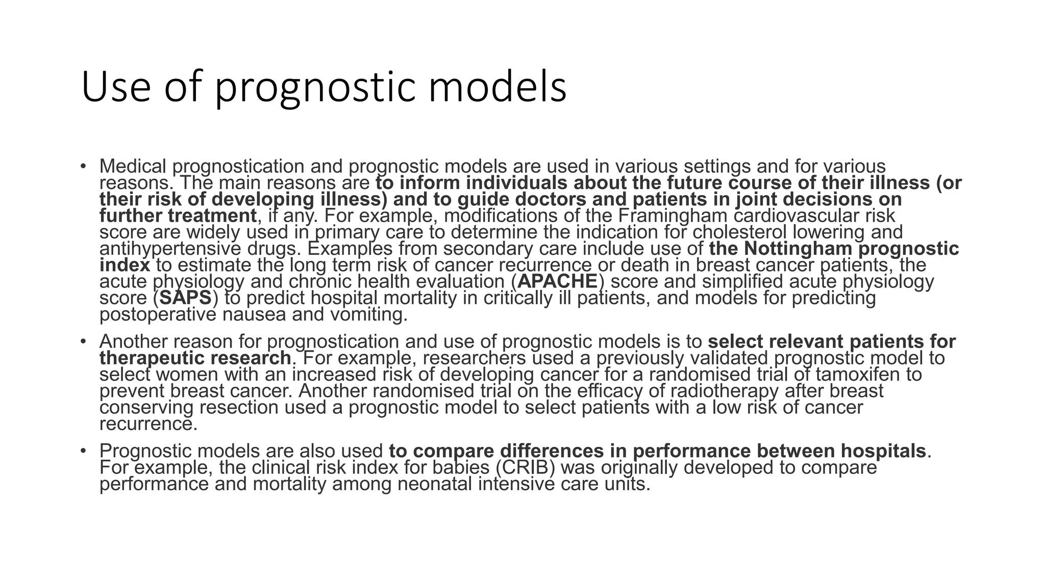 Penelitian prognostik slide presentation | PPTX