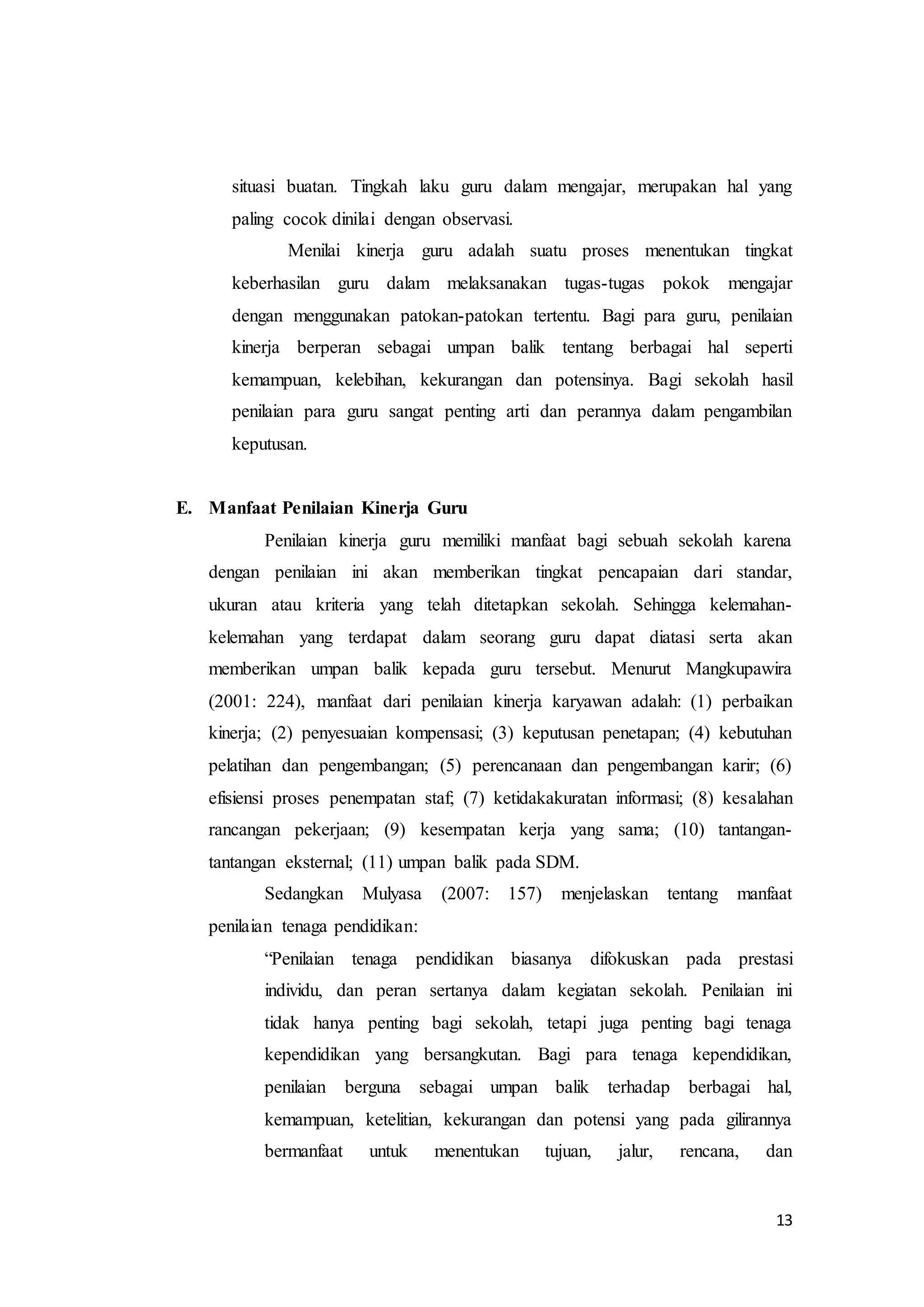 Penelitian Sosial Pengaruh Kinerja Guru yang Bersertifikat dan Belum Bersertifikat | PDF