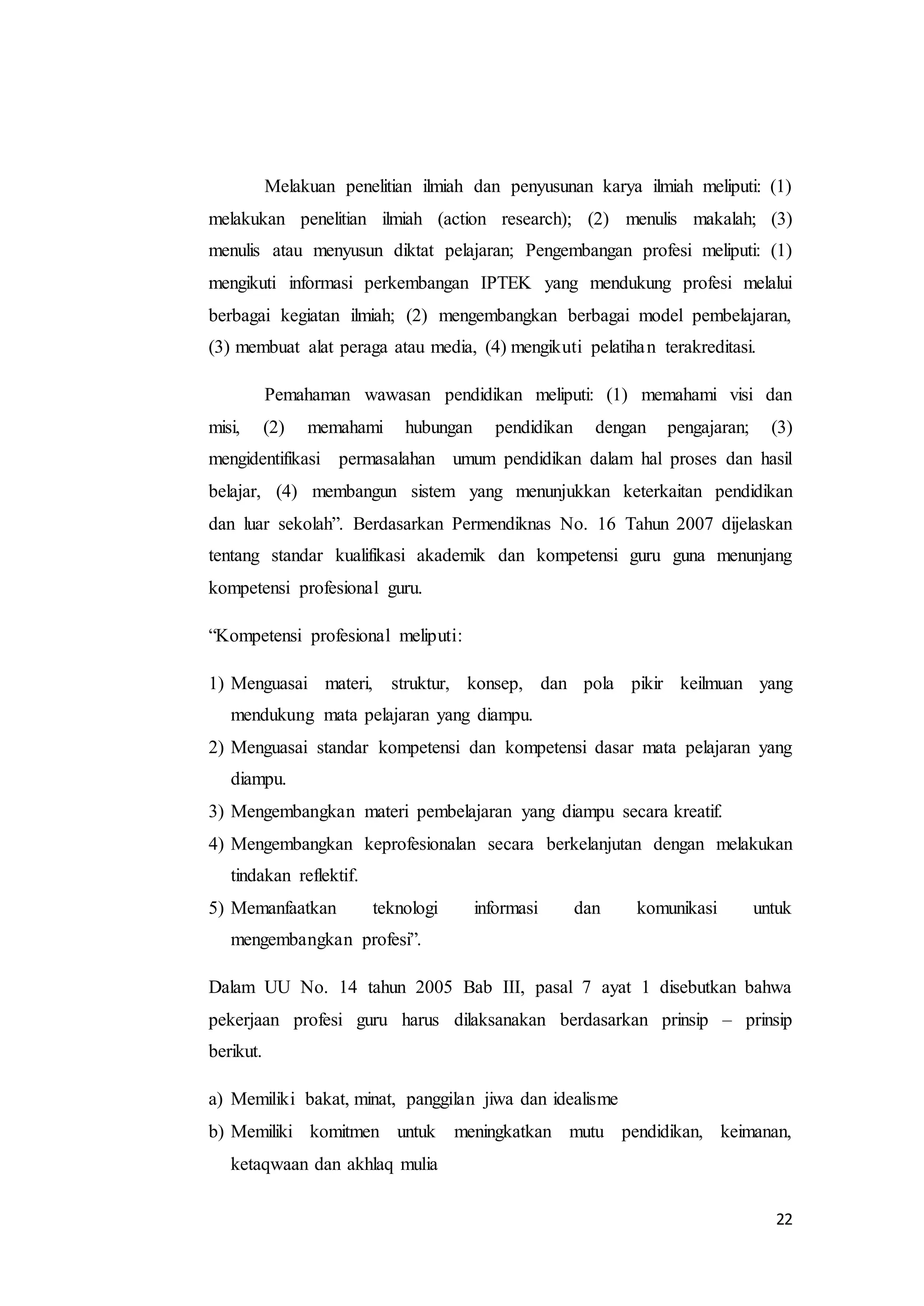 Penelitian Sosial Pengaruh Kinerja Guru yang Bersertifikat dan Belum Bersertifikat | PDF