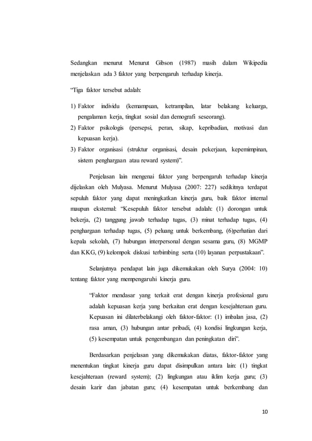 Penelitian Sosial Pengaruh Kinerja Guru yang Bersertifikat dan Belum Bersertifikat | PDF