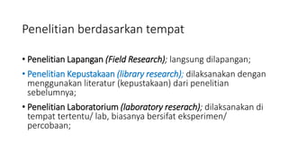Penelitian Studi Kepustakaan metode penelitian.pdf