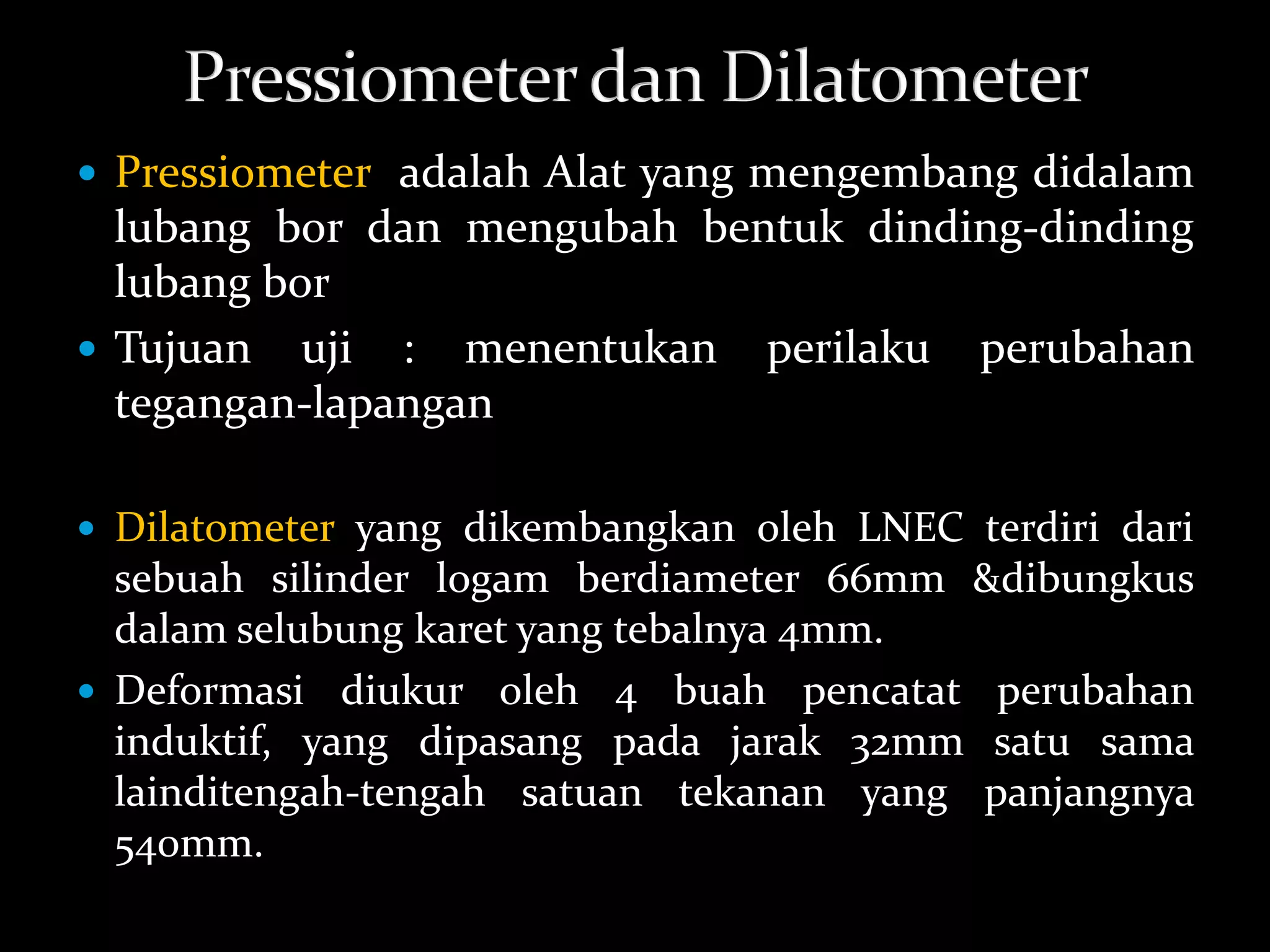 Penelitian tanah di lapangan ppt | PPTX