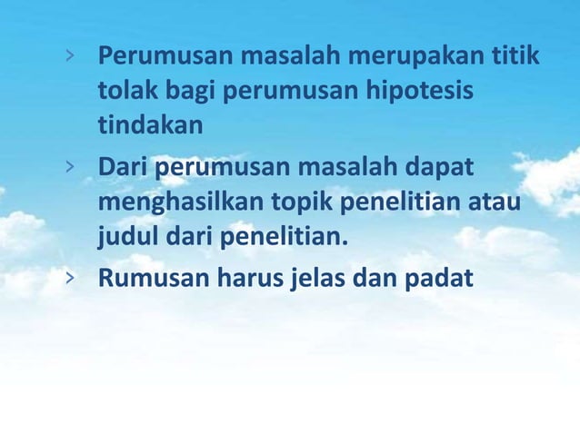 PANDUAN Penelitian Tindakan Kelas (PTK) LENGKAP (BAB I, II, III, IV, V)) | PPTX