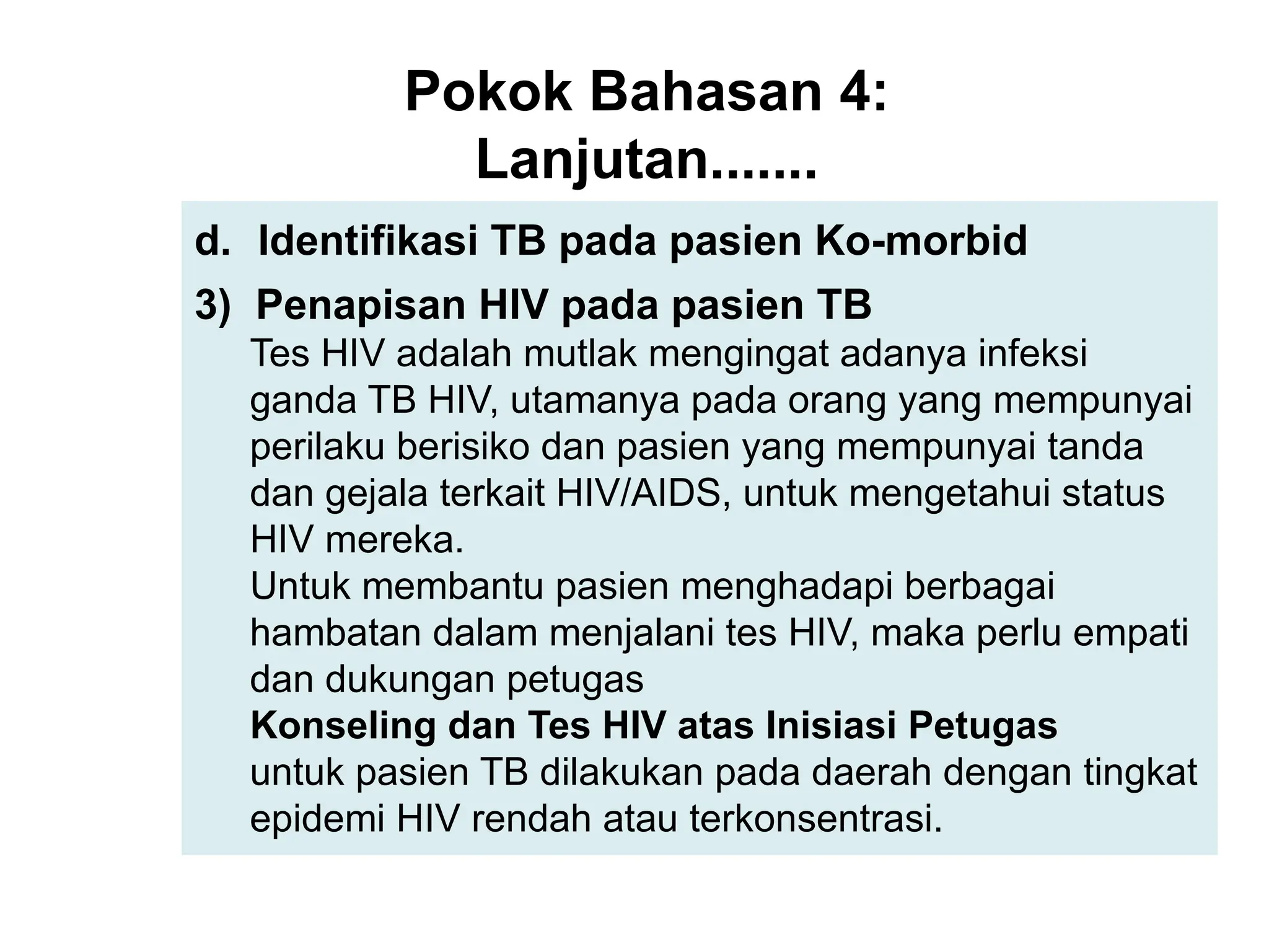 Penemuan Pasien TB FASILITAS KESEHATAN TINGKAT LANJUT | PPTX