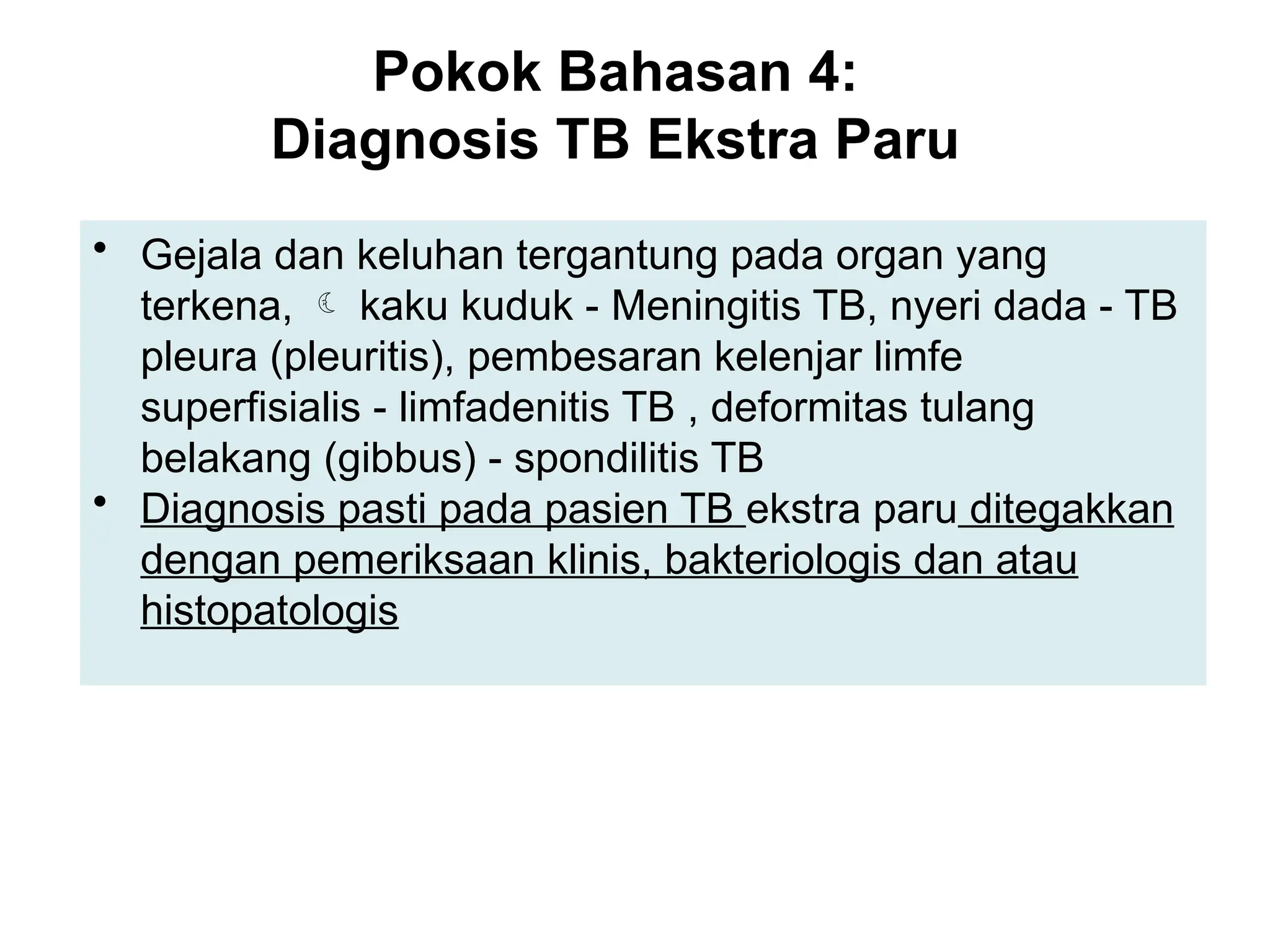 Penemuan Pasien TB FASILITAS KESEHATAN TINGKAT LANJUT | PPTX
