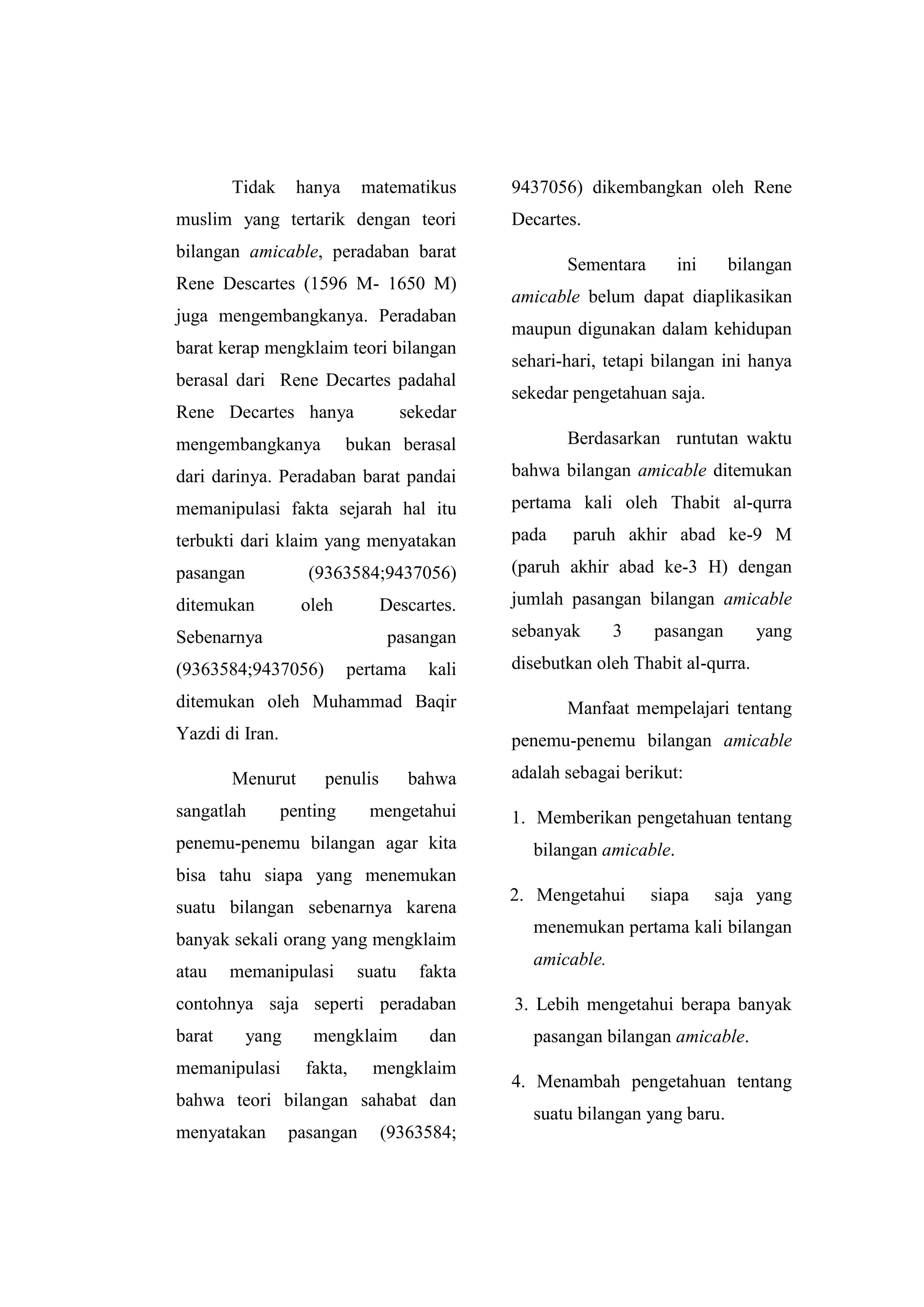 Penemu bilangan amicable | PDF