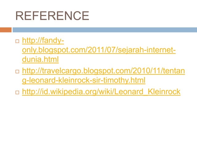 Penemu internet | PPT