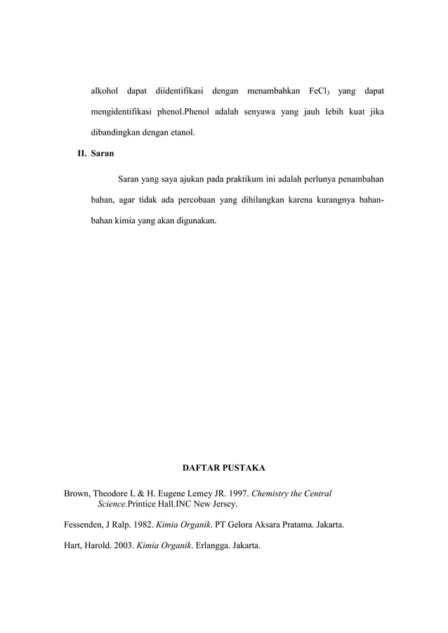 laporan praktikum penentuan gugus fungsi | PDF