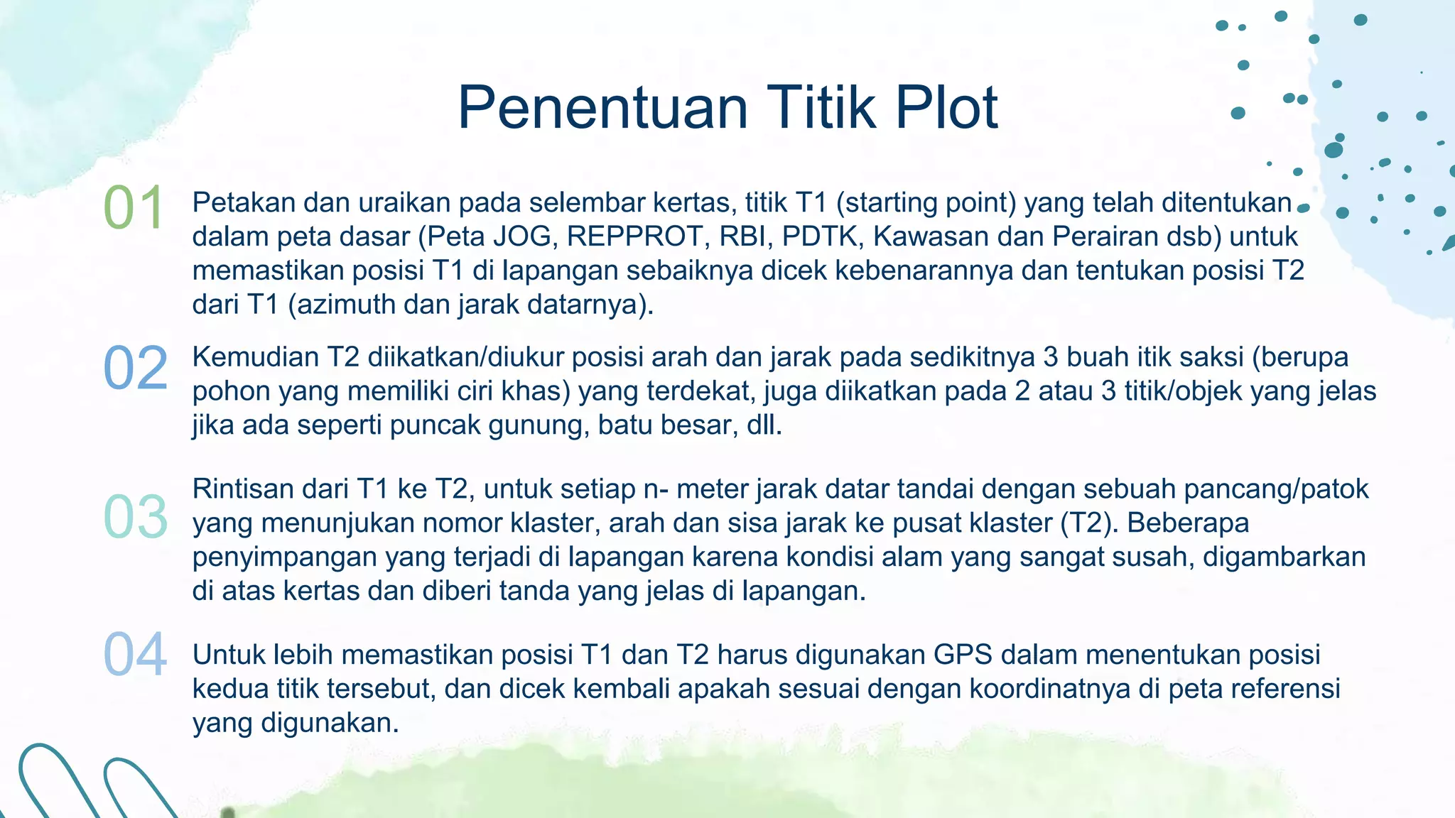 PENENTUAN DAN CARA KERJA TITIK IKAT DAN TITIK PLOT - KELOMPOK 2 (1).pptx