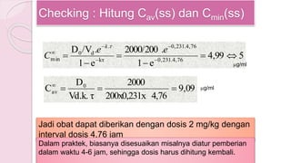 Penentuan dosis-Dose Adjustment | PPTX