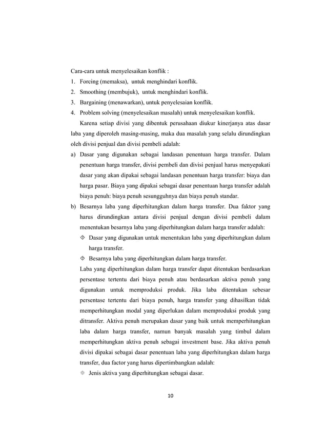 Penentuan harga transfer | PDF