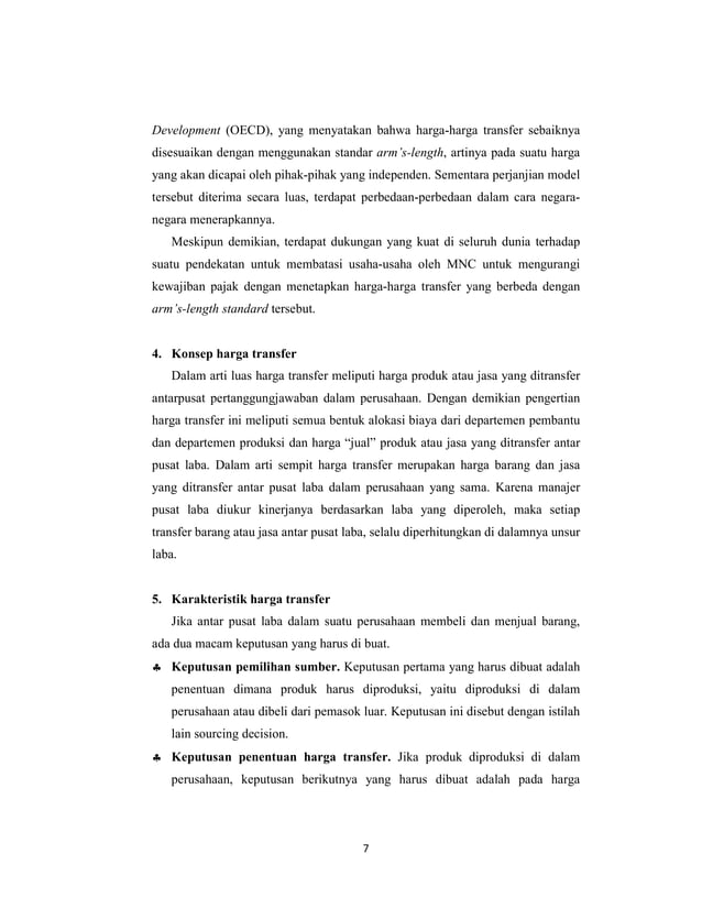 Penentuan harga transfer | PDF