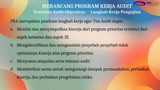 Penentuan IK Bobot dan PKA indikator keterangan subkegiatan | PPTX