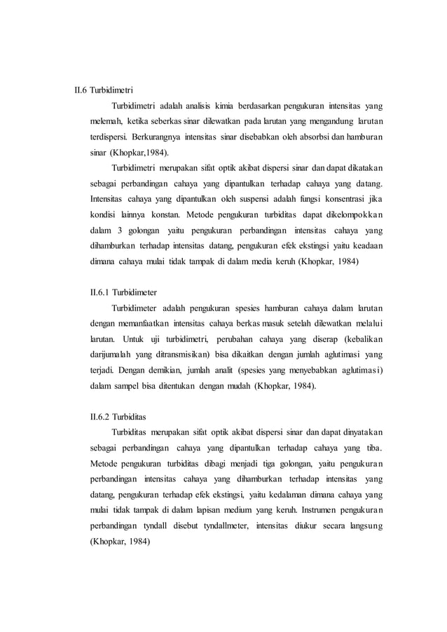 Penentuan Konsentrasi Kritis Misel (CMC) Surfaktan | DOCX