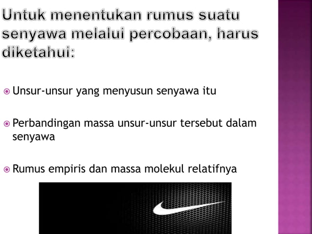Penentuan rumus dari data percobaan | PPTX
