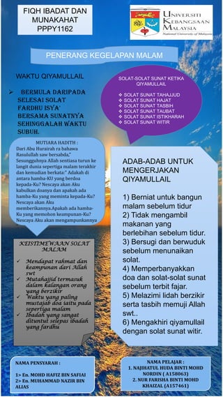 Penerang Kegelapan Malam | PDF