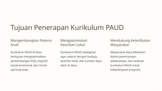 Penerapan-Kurikulum-PAUD-di-Desa dalam rangka pembentukan paud di desa.pptx