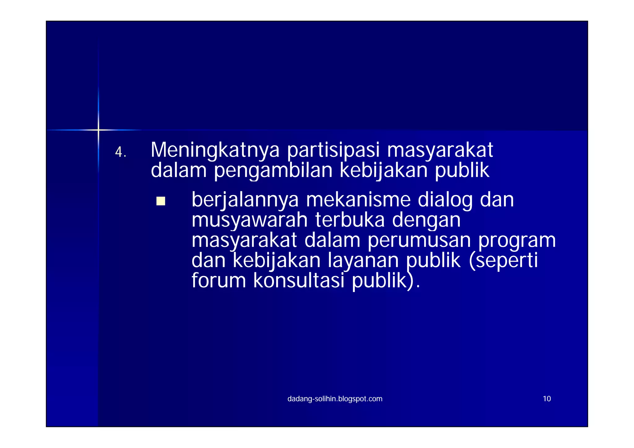 Penerapan prinsipprinsip-good-governance-dalam-pembangunan-daerah-4056 | PPT