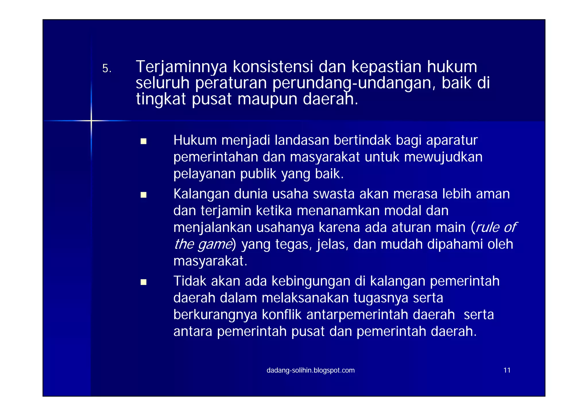 Penerapan prinsipprinsip-good-governance-dalam-pembangunan-daerah-4056 | PPT