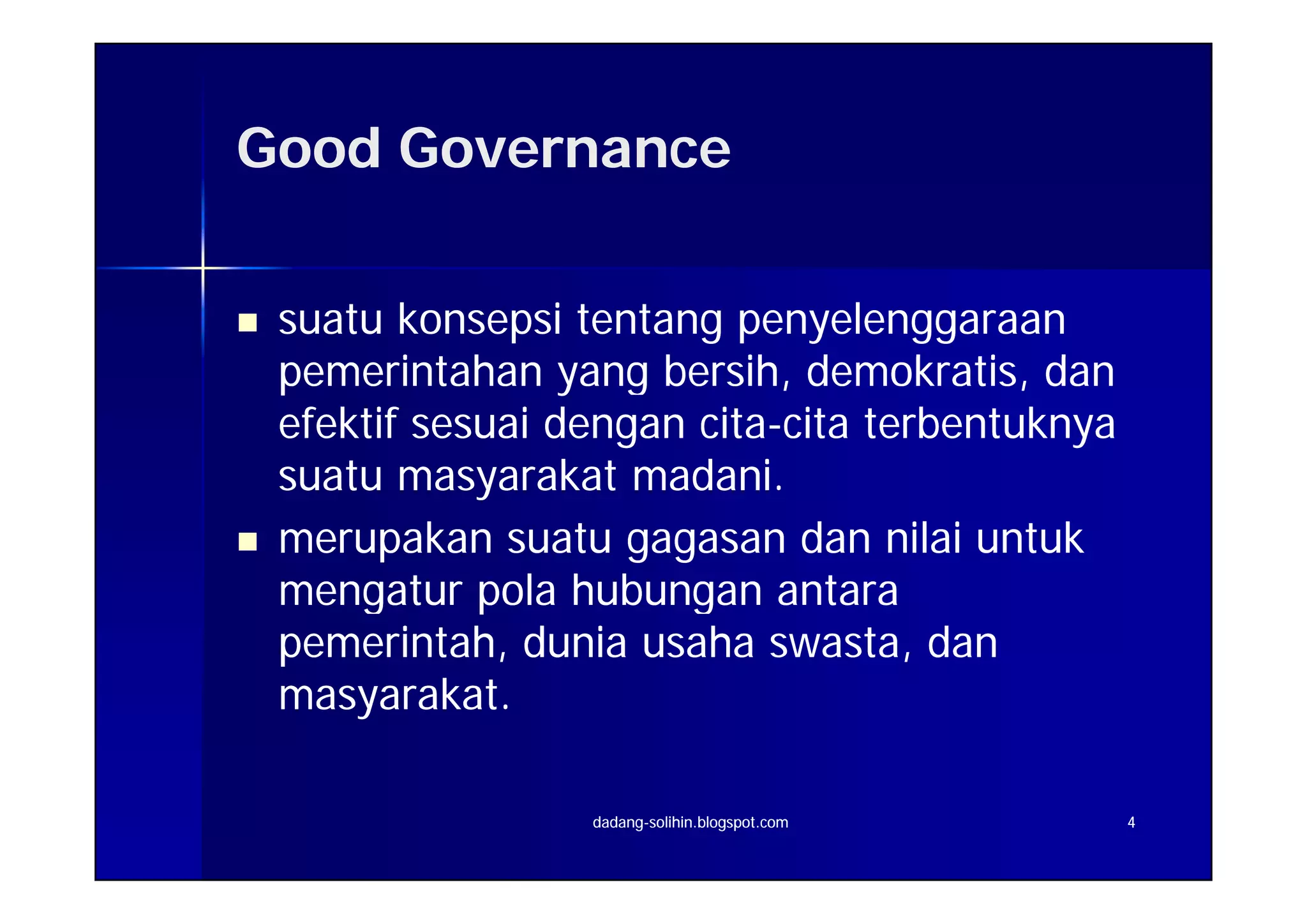 Penerapan prinsipprinsip-good-governance-dalam-pembangunan-daerah-4056 | PDF