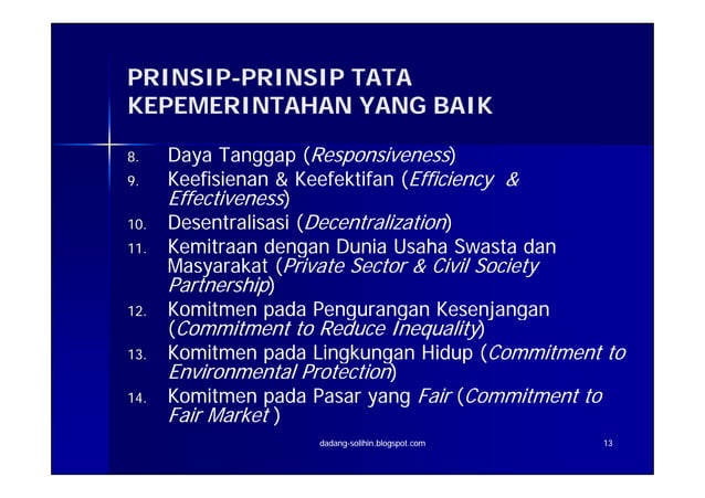 Penerapan prinsipprinsip-good-governance-dalam-pembangunan-daerah-4056 | PPT