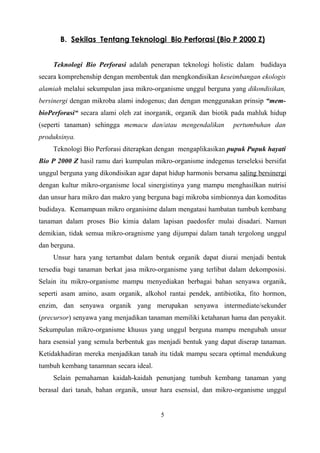 Penerapan teknologi-bio-perforasi | DOC