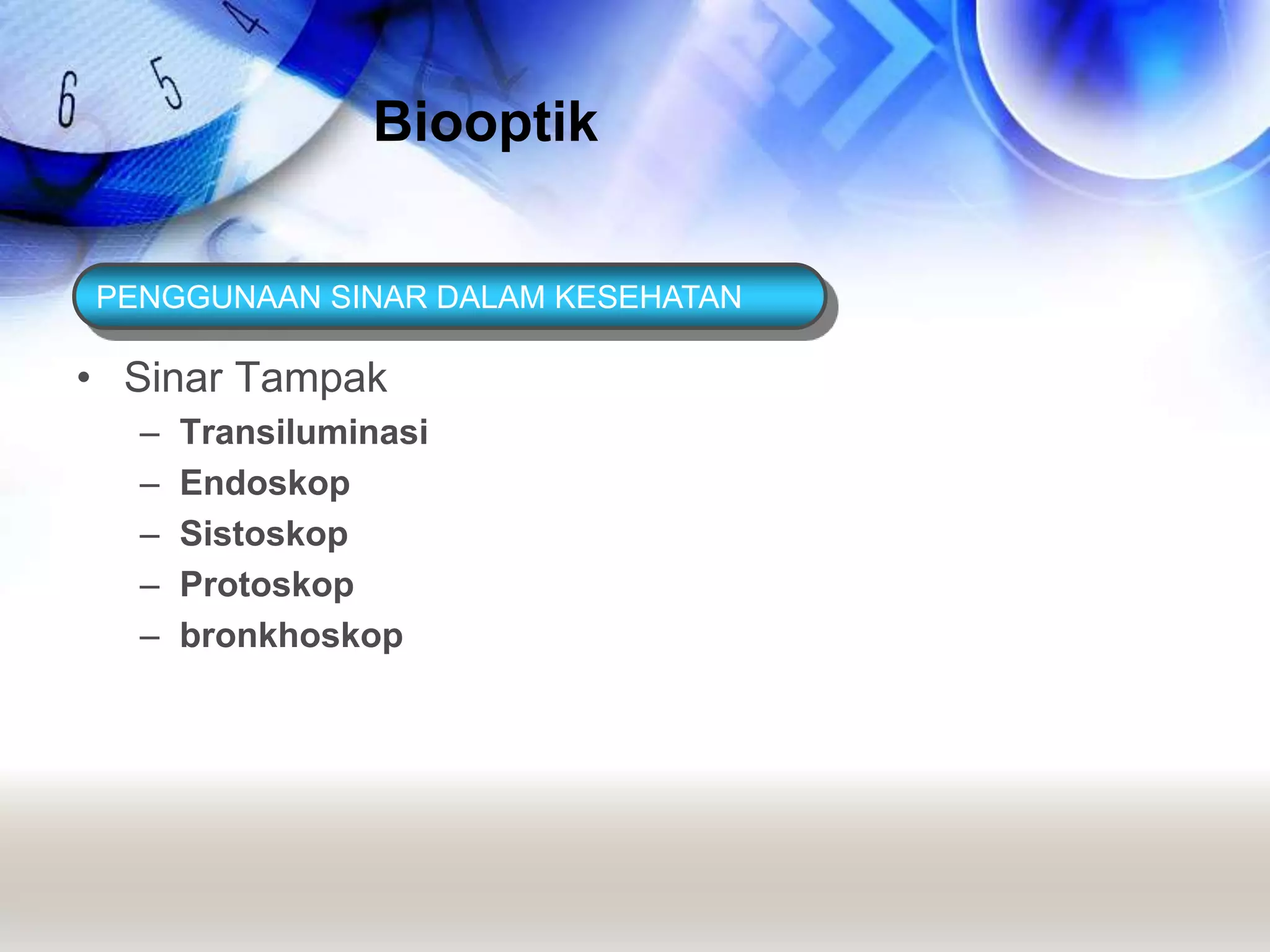 Penerapan fisika dalam asuhan keperawatan | PPSX