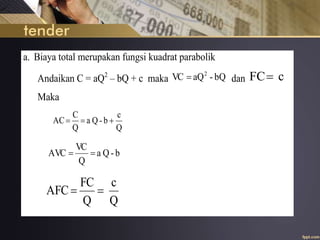 Penerapan fungsi non linier | PPTX