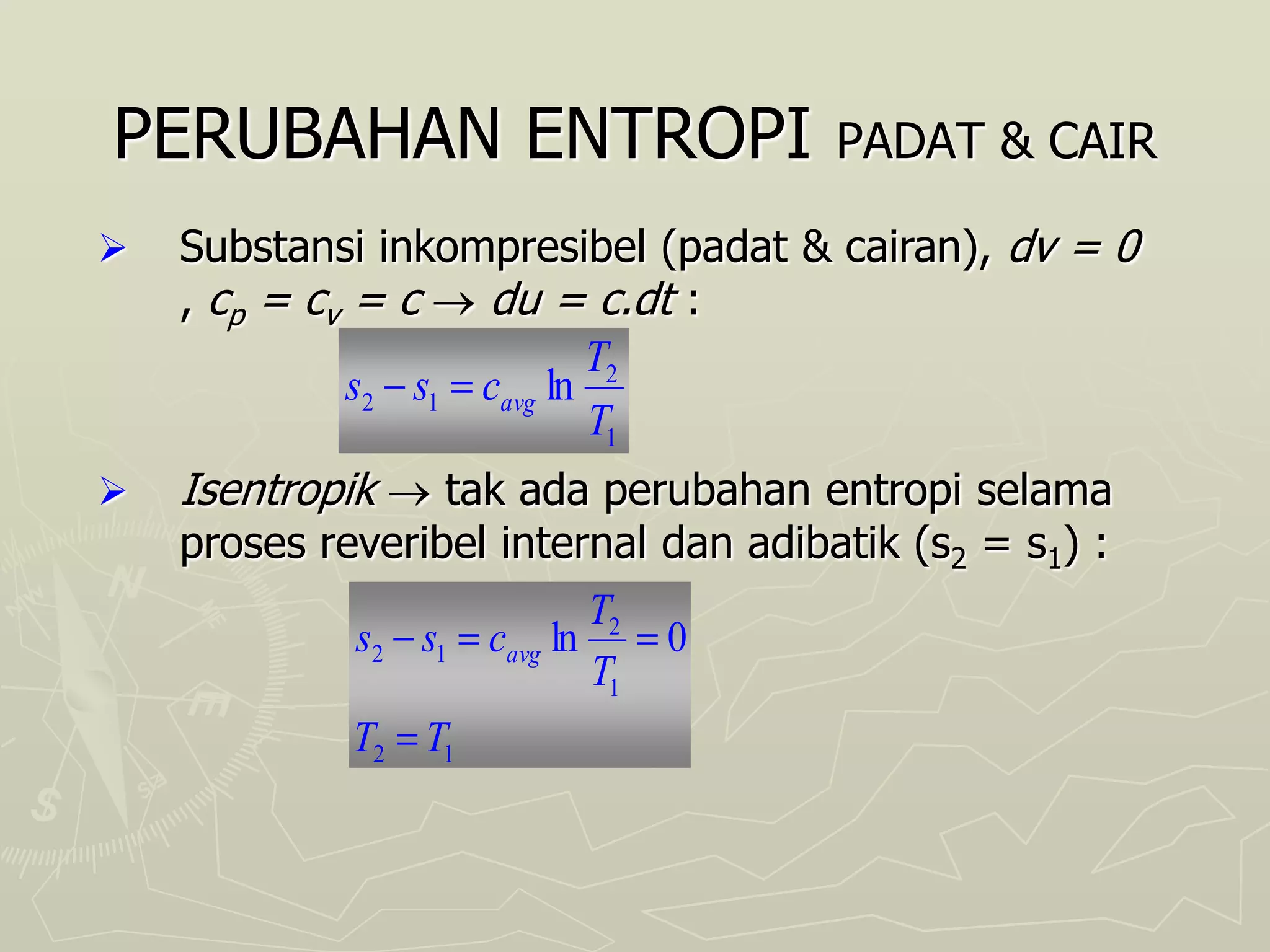 Penerapan hukum 2 termodinamika | PPTX