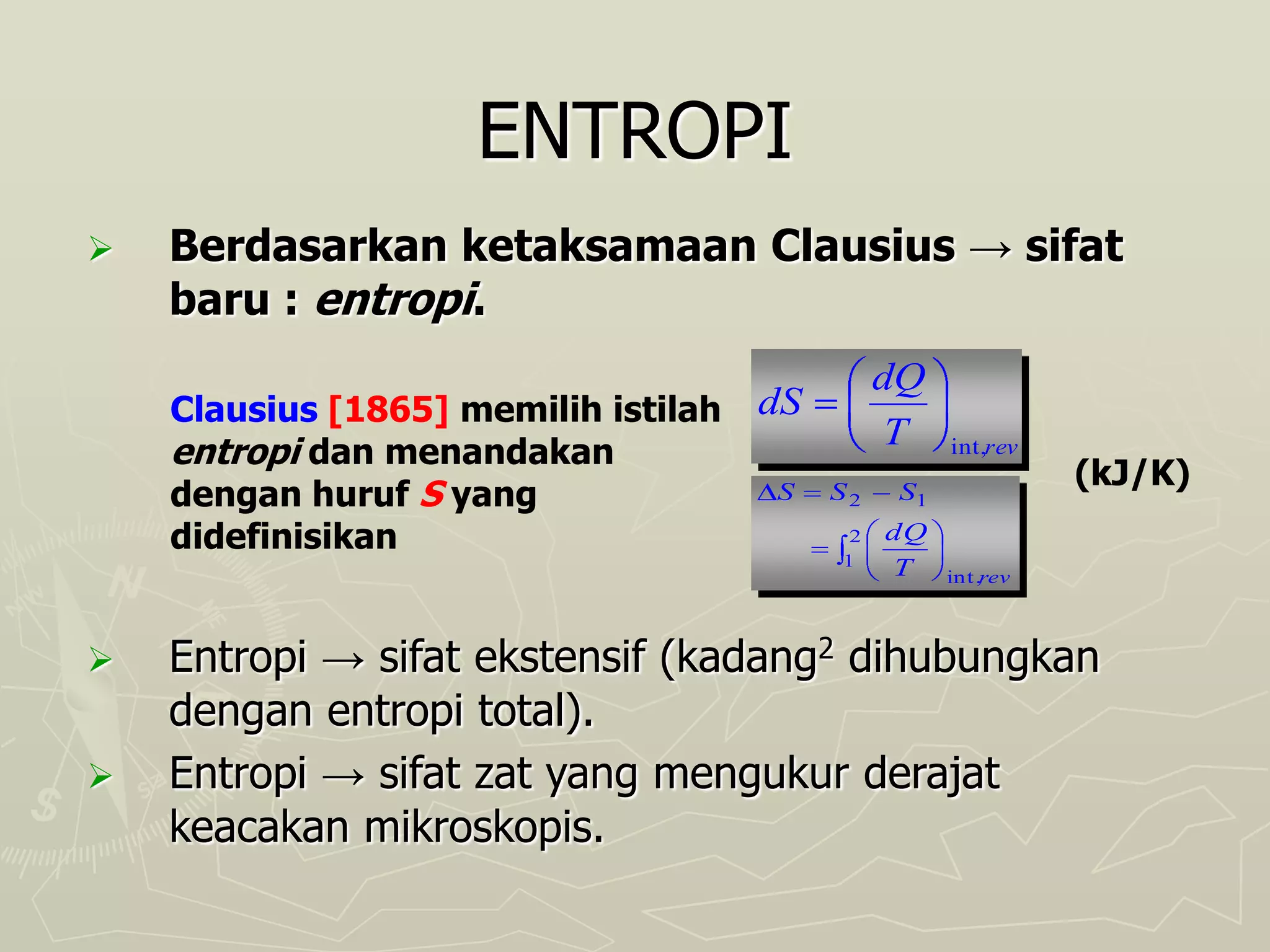 Penerapan hukum 2 termodinamika | PPTX